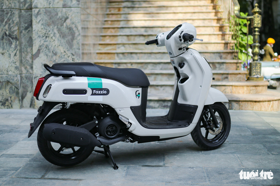 Yamaha Fazzio - Xe tay ga kiểu dáng lạ, động cơ điện, giá gần 50 triệu đồng