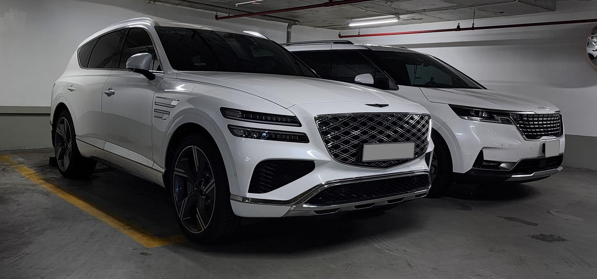 Genesis GV80 2024 bất ngờ xuất hiện tại Việt Nam: Máy xăng 2.5 tăng áp, đã ra biển số