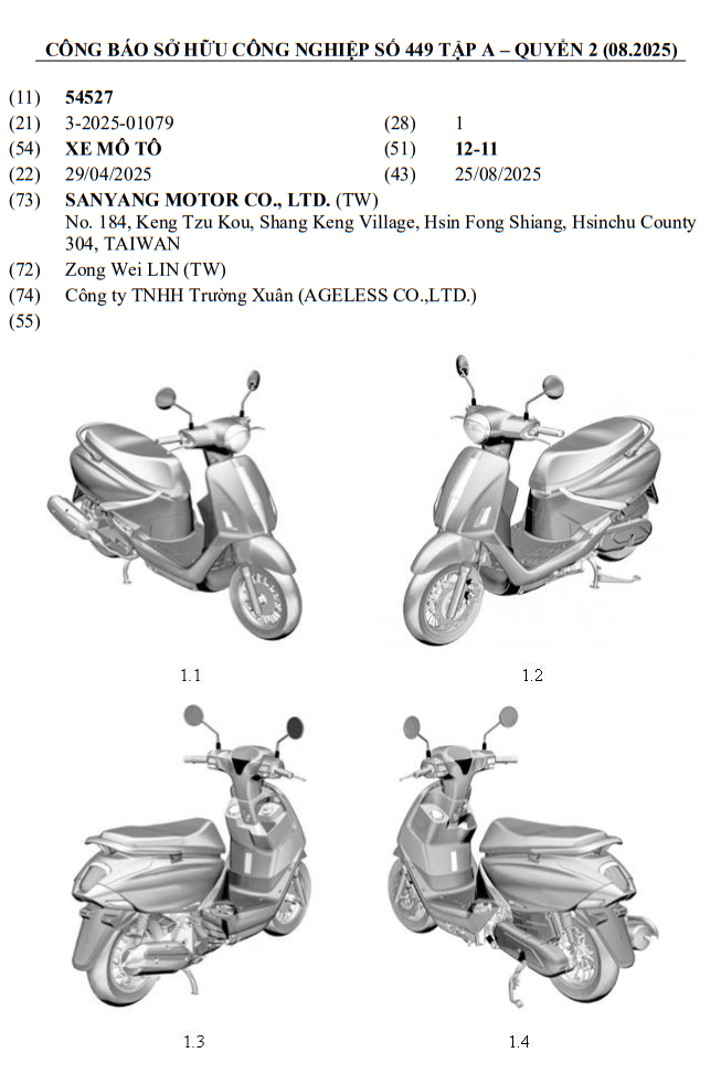 'Vua xe ga' ăn xăng 1,6 lít/100 km được đăng ký tại Việt Nam: ngoại hình đẹp tựa Vespa, trang bị ...