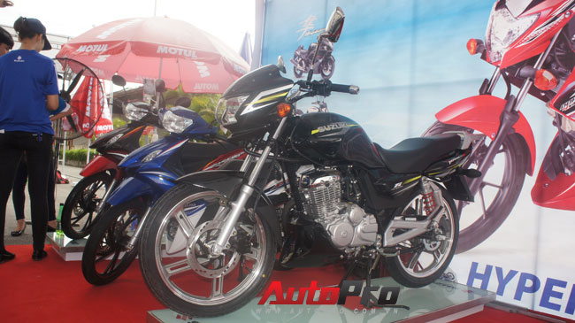 Bất ngờ diện kiến xe côn tay mới Suzuki Thunder 150