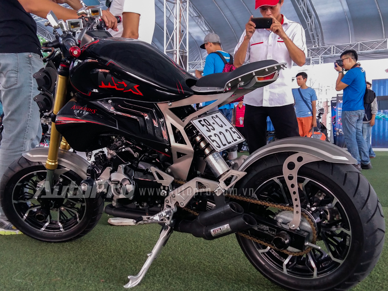 Chi tiết dàn Honda MSX 125 độ ấn tượng tại Sài Gòn