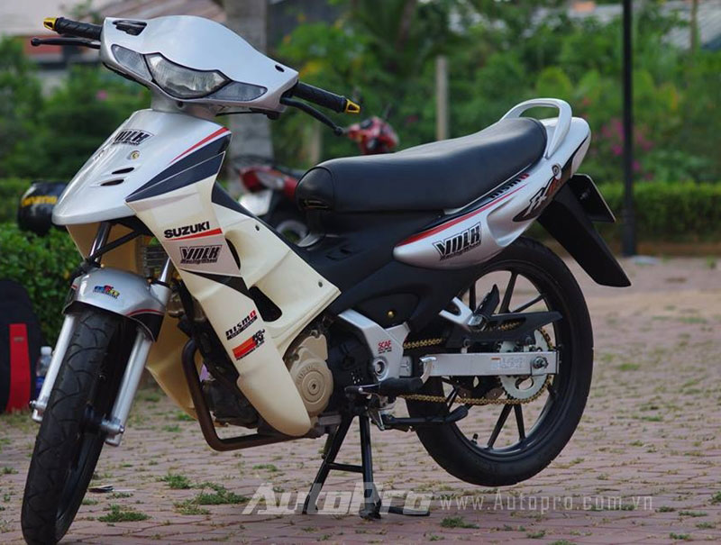 “Hung thần” Suzuki FX 125 tái xuất với gói độ 35 triệu tại Cần Thơ