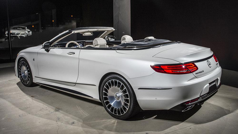 Cận cảnh xe mui trần siêu sang Mercedes-Maybach S650 Cabriolet ngoài ...