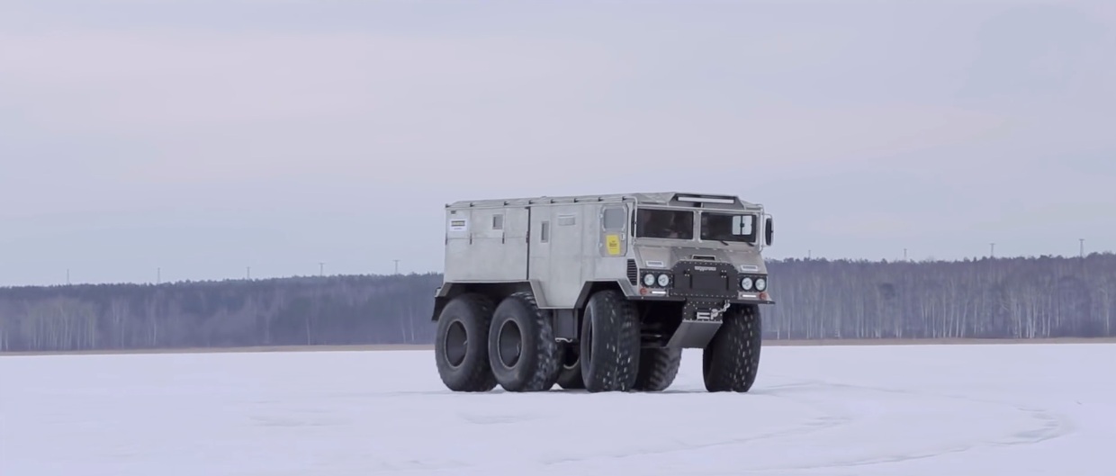 Burlak - Chiếc xe tải 6 bánh "tốt nhất vũ trụ"