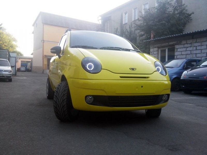 Russian mechanic transforms Daewoo Matiz into pickup truck - vnauto.net