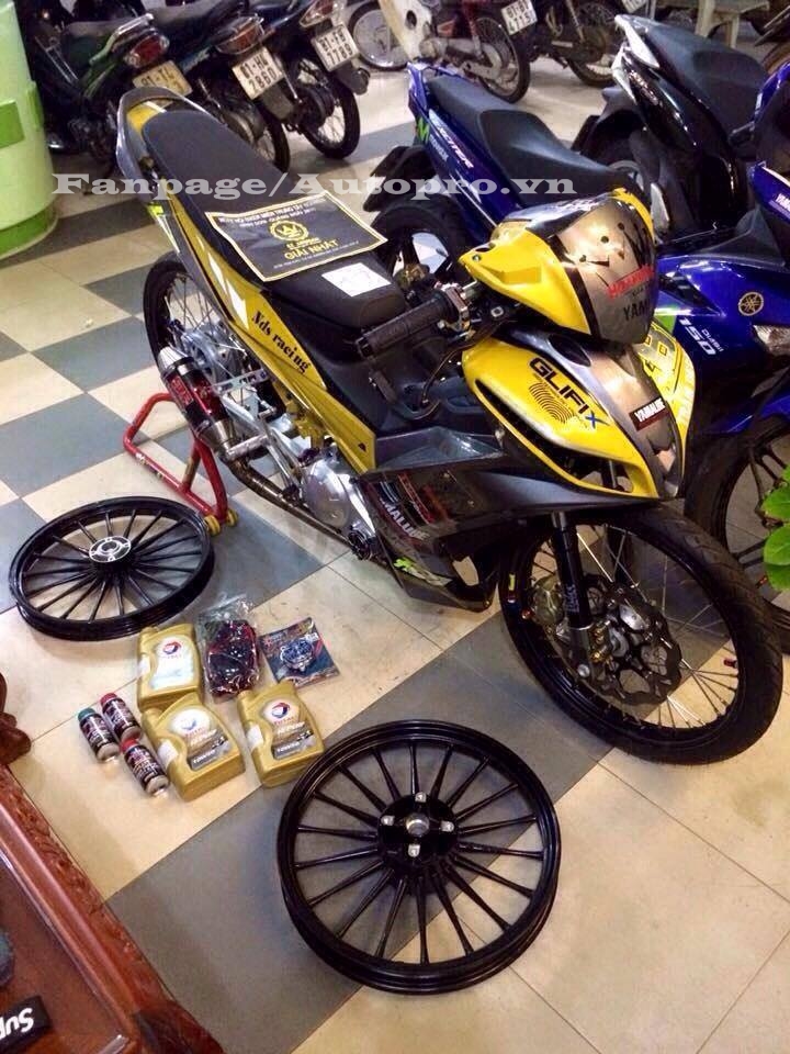 Yamaha Exciter 135 của bạn trẻ Gia Lai độ hết 50 triệu Đồng