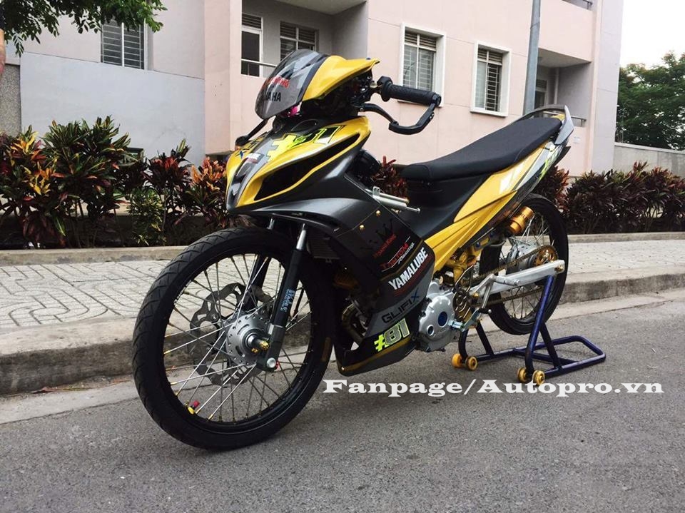 Yamaha Exciter 135 của bạn trẻ Gia Lai độ hết 50 triệu Đồng