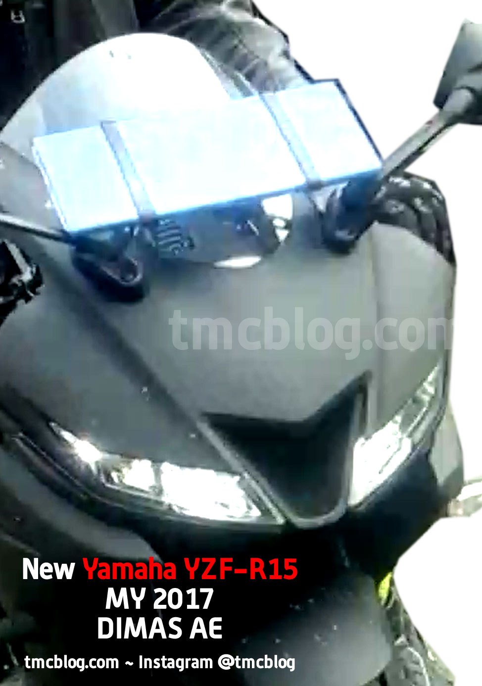 Yamaha R15 3.0 2017 tiếp tục lộ diện với những trang bị mới