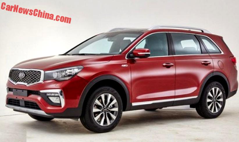 SUV 7 chỗ Kia KX7 phiên bản sản xuất lộ diện với thiết kế khác Sorento