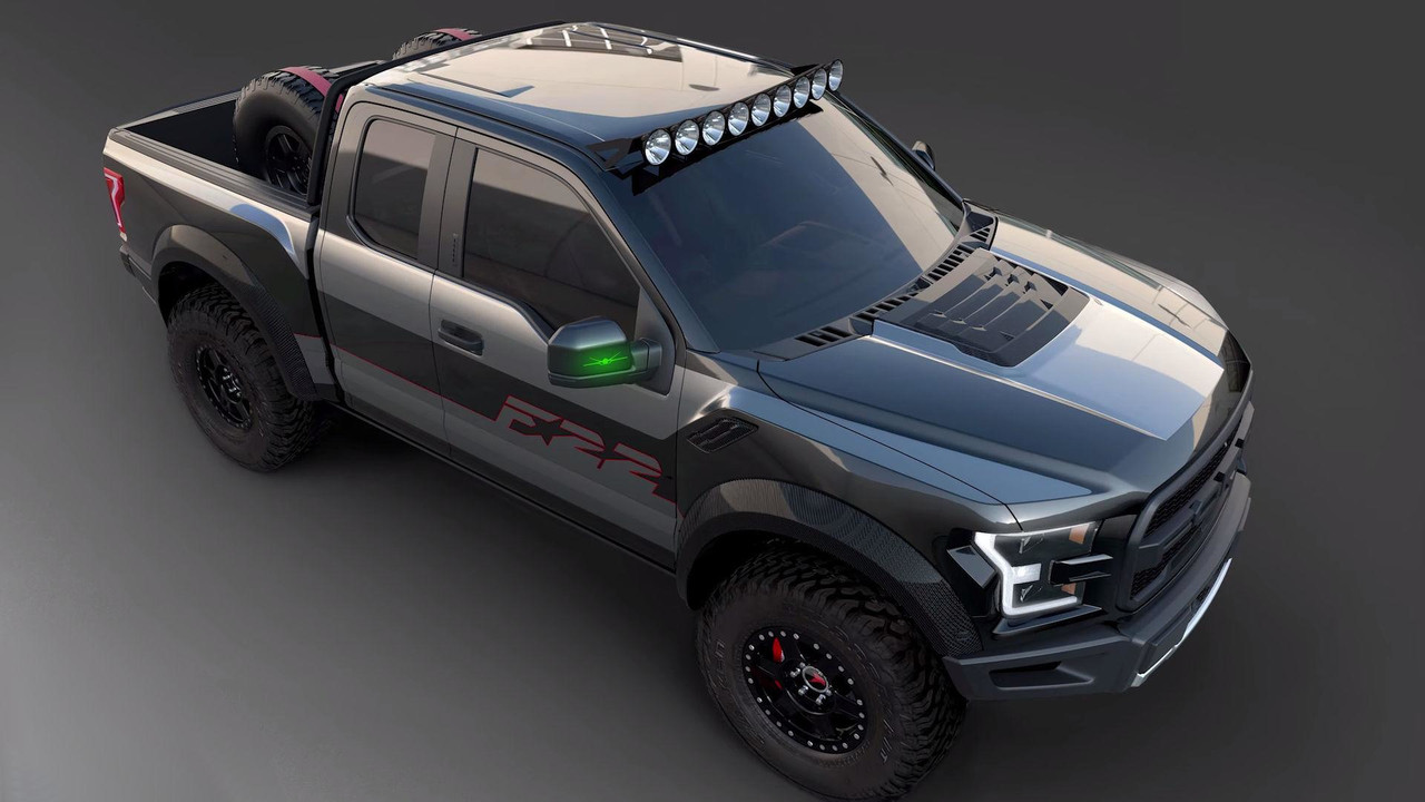 Xe bán tải "khủng long" Ford F-150 Raptor mang phong cách chiến đấu cơ