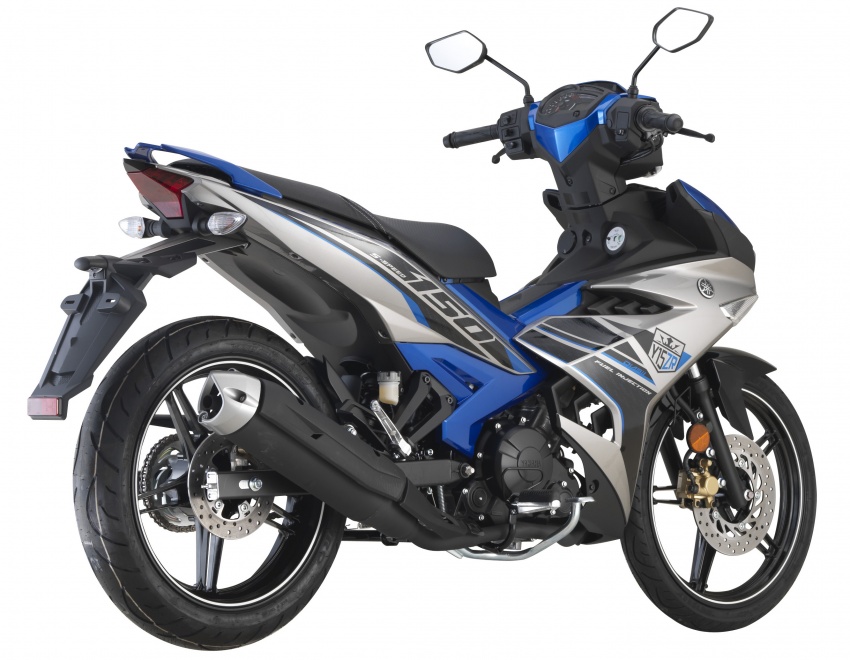 Yamaha Exciter 150 2017 tại Malaysia có thêm màu sơn và tem xe mới