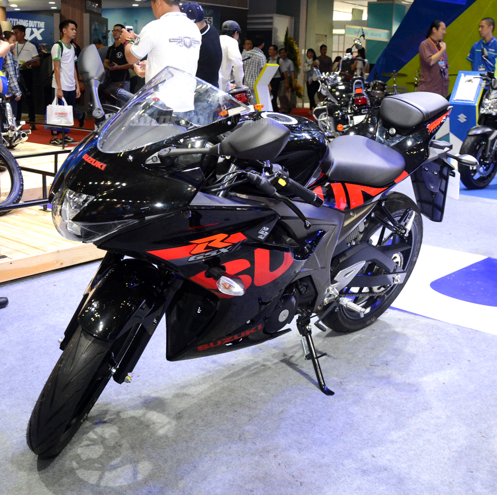 Cận cảnh Suzuki GSX-R150, đối thủ chính của Yamaha R15 và Honda CBR150R