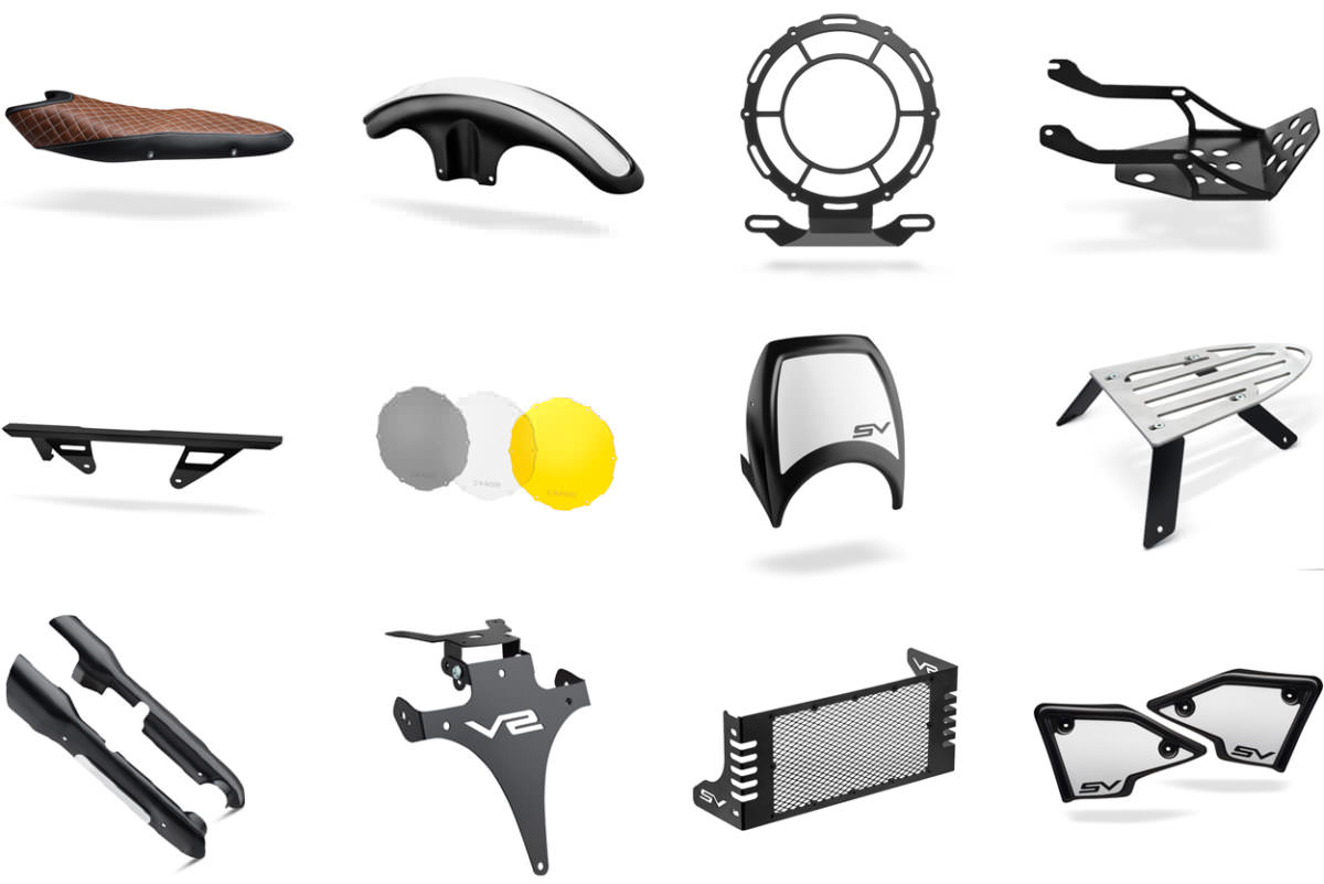 Suzuki SV650 lột xác với bộ body kit đến từ C-Racer