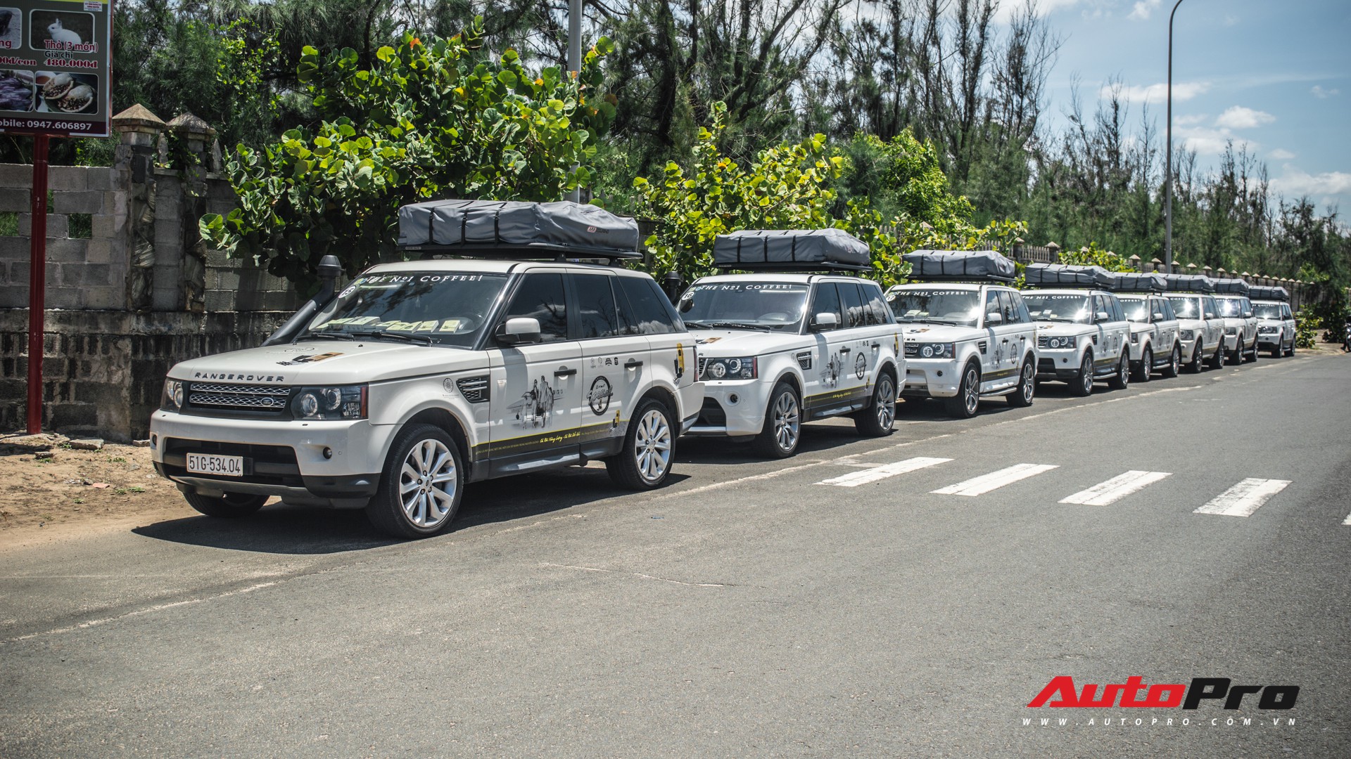 Hành trình từ trái tim ngày 5: Chùm ảnh đẹp siêu xe và dàn Range Rover ...