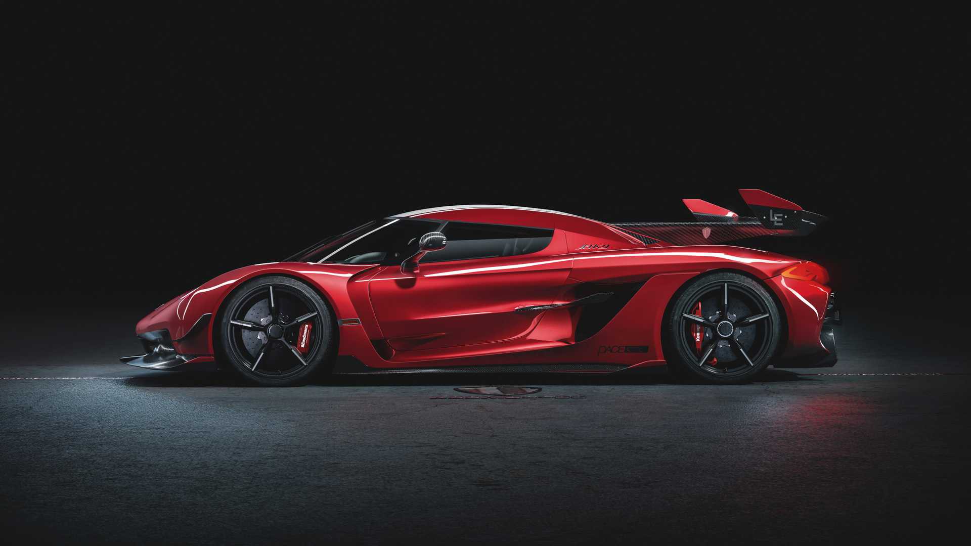 Kỳ phùng địch thủ Bugatti Chiron - Koenigsegg Jesko Red Cherry Edition ...