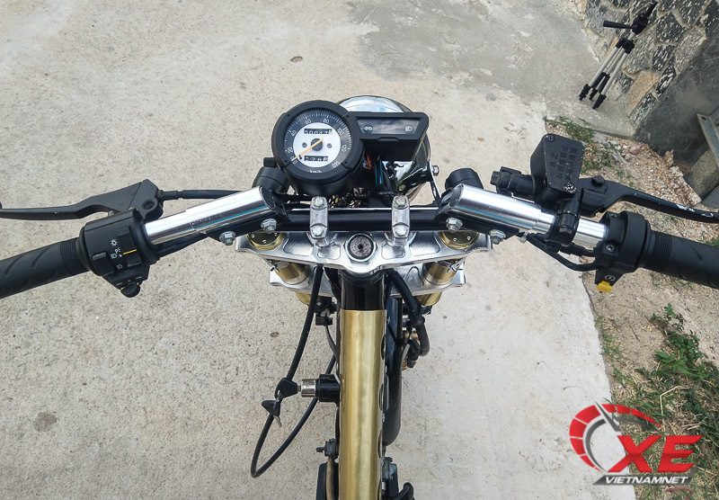 Honda Cub 1979 giá 1 triệu hóa thân tuyệt đẹp qua tay thợ Bình Định