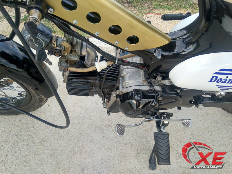 Honda Cub 1979 giá 1 triệu hóa thân tuyệt đẹp qua tay thợ Bình Định