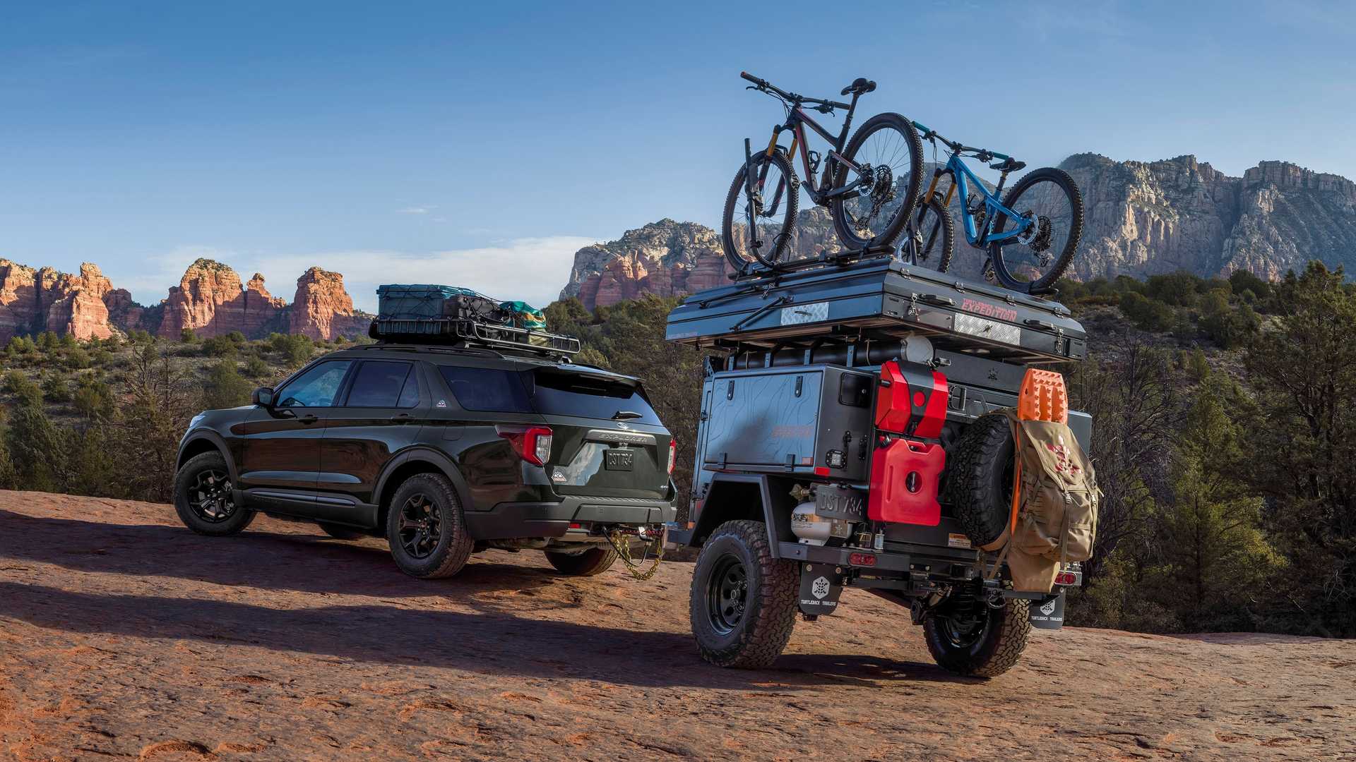 Ra mắt Ford Explorer Timberline - Phiên bản off-road của chiếc xe người ...