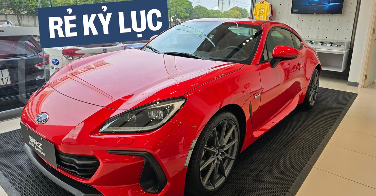 Lấy Subaru BRZ bây giờ tiết kiệm hơn 360 triệu so với người mua sớm ...