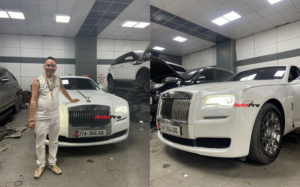 Đại gia Nghệ An tậu Rolls-Royce Ghost hậu chia tay Lamborghini Huracan ...