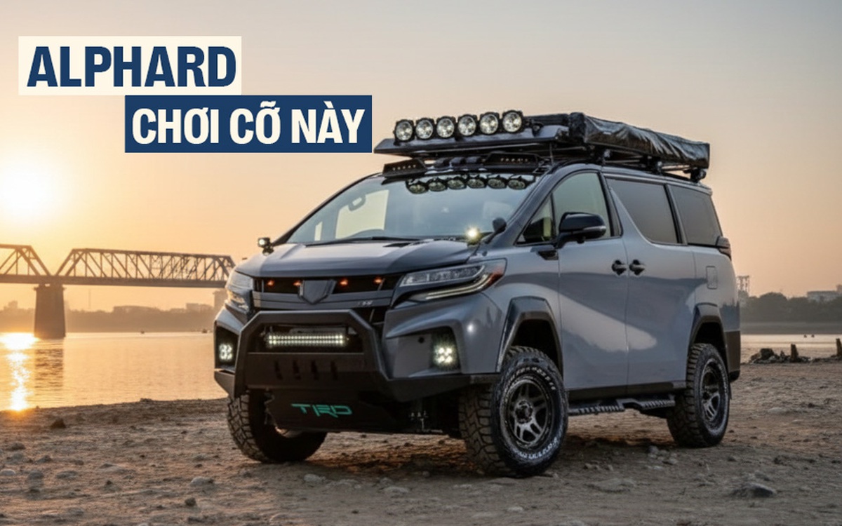 Độ Toyota Alphard tới cỡ này thì Land Cruiser cũng chỉ là ‘cái bóng ...