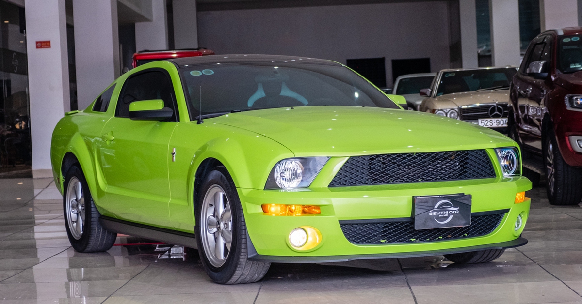 Ford Mustang đời 2007 hàng hiếm rao bán với giá ngang C-Class mới: Phát ...