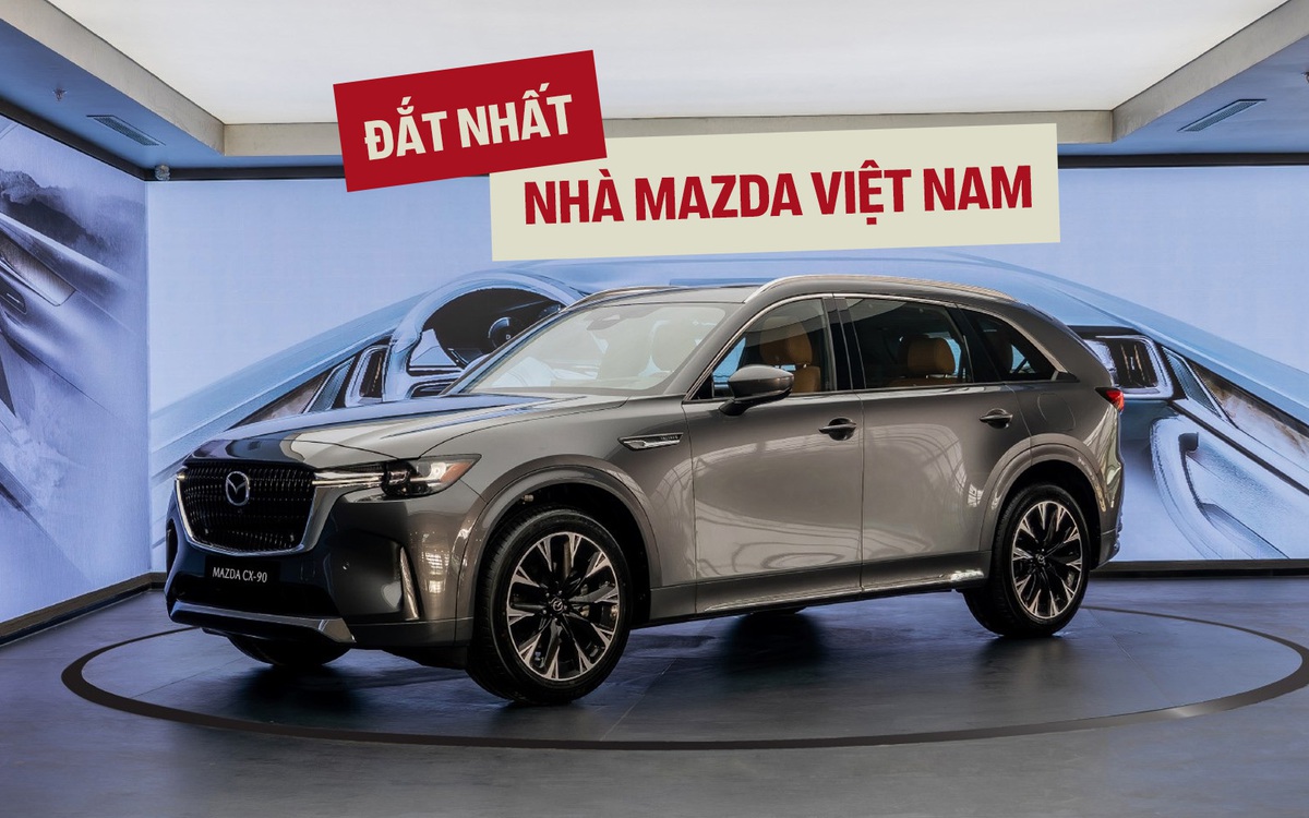 Mazda CX-90 chốt giá 2,479 tỷ đồng tại Việt Nam: Nội thất 'cận sang ...