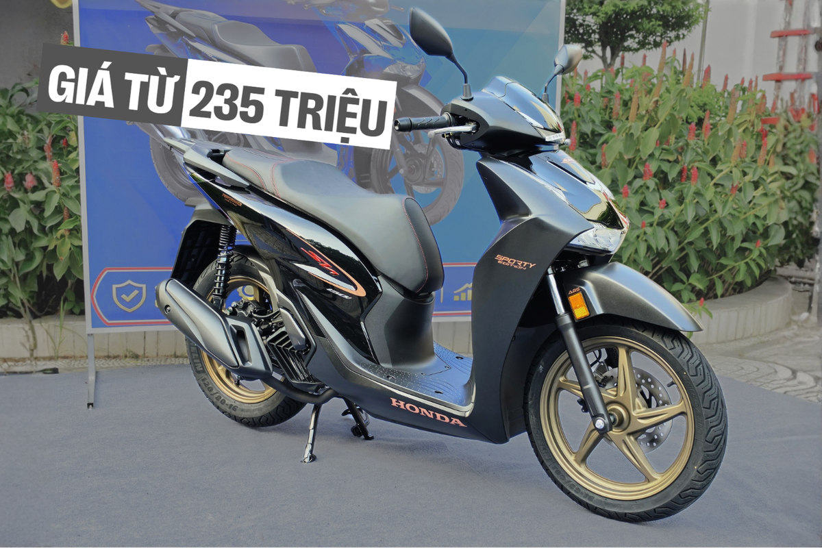 Honda SH 2026 nhập Ý về Việt Nam: Đắt nhất hơn 300 triệu, trải dài từ ...