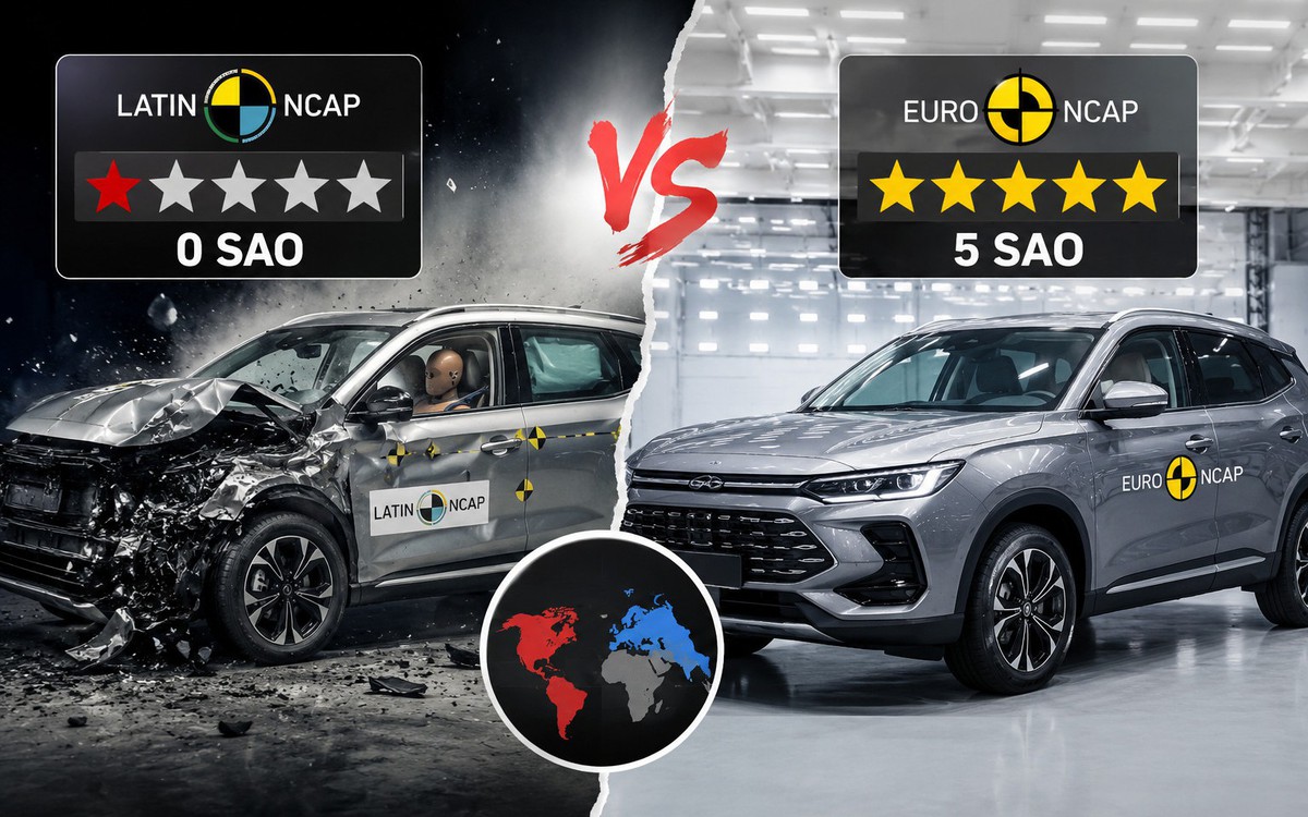 Cùng một mẫu xe của hãng Trung Quốc, hai chất lượng khác nhau: Bằng ...