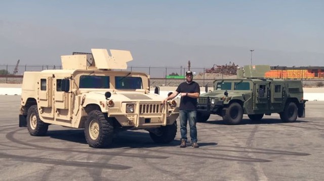 Đến huyền thoại xe quân sự Humvee cũng bị độ