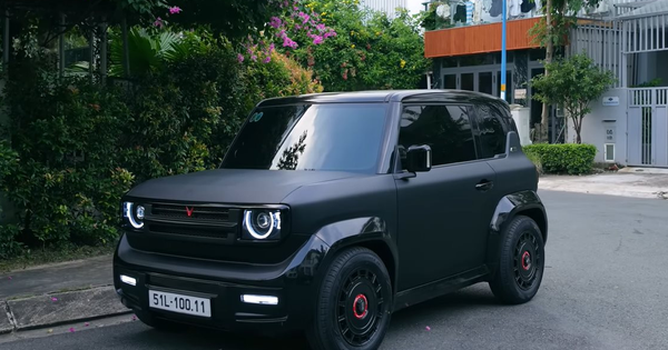 Chưa thỏa mãn với ‘mini Defender', VinFast VF 3 được thợ Việt đổi màu ...