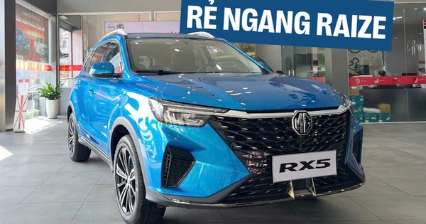 Lô MG RX5 này đang giảm giá còn hơn 500 triệu tại đại lý, rẻ gần bằng ...
