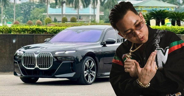 Rapper Andree tậu BMW 7-Series giá niêm yết hơn 5 tỷ đồng, CĐM mạng ...