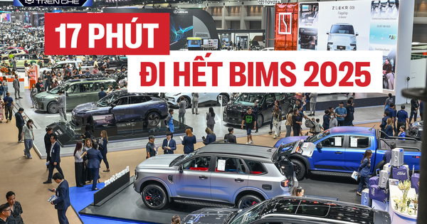 17 phút tua nhanh BIMS 2025: Triển lãm ô tô dễ đi, đáng xem với người Việt