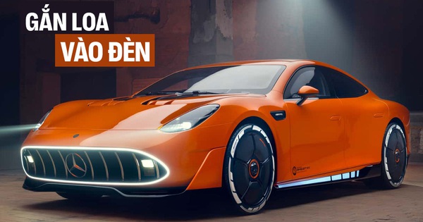 Mercedes-AMG GT đời mới này gắn loa ở đèn pha để giả một thứ tiếng mà ...