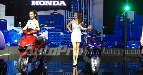 Honda Air Blade 2016 chính thức trình làng, giá từ 37,99 triệu Đồng