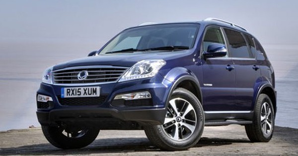 Xe SUV Hàn Quốc SsangYong Rexton W có bản trang bị mới