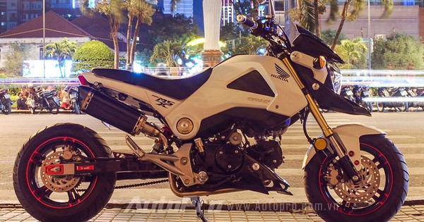 Honda MSX 125 độ cá tính của nữ Biker Sài Thành