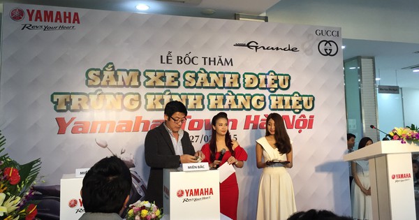 200 khách mua xe Yamaha trúng kính Gucci hàng hiệu