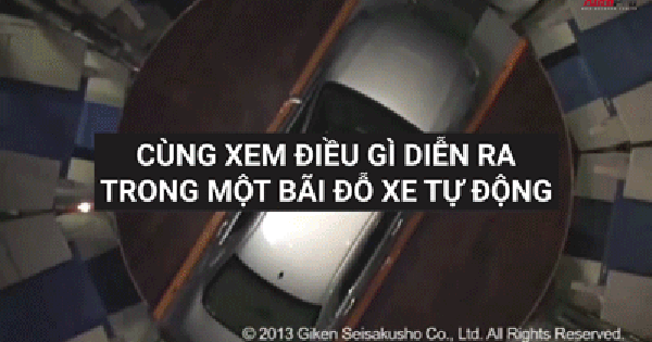 Đột nhập bãi đỗ xe tự động dưới lòng đất tại Nhật Bản