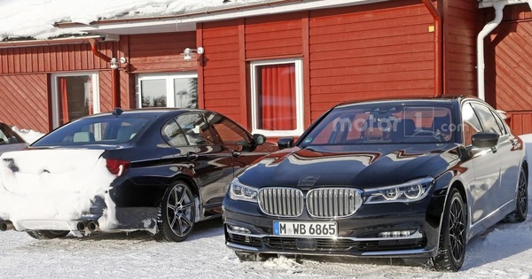 Đây có thể là BMW M7, đối thủ của Mercedes S63 hoặc S65 AMG