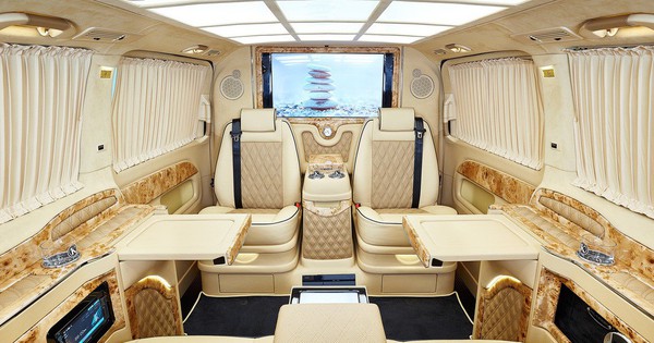 Mercedes-Benz V-Class Klassen: S-Class trong dáng hình minivan cho ông chủ