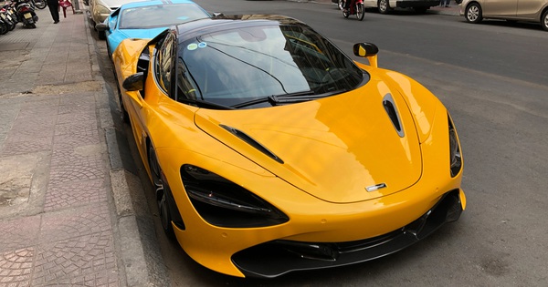 Vừa thông quan, McLaren 720S mui trần hàng hiếm bất ngờ xuất hiện trên ...