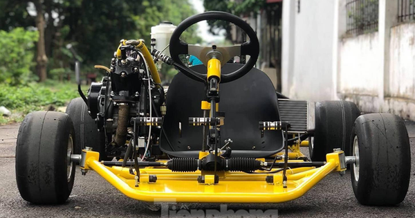 Xe đua Go Kart tự chế tại Bắc Giang