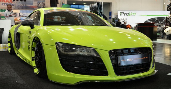 Audi R8 V10 độ xanh ấn tượng của XXX Performance