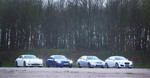 Video: BMW M5 thành người hùng trong gang tấc