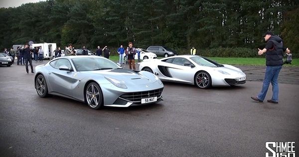 Ferrari F12 vs McLaren MP4-12C: Kẻ tám lạng người nửa cân