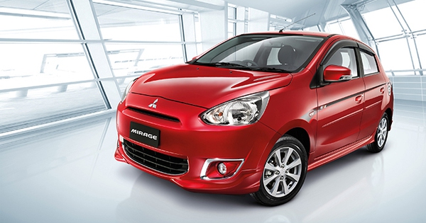Bản giới hạn Mitsubishi Mirage Ralliart có giá 520 triệu đồng
